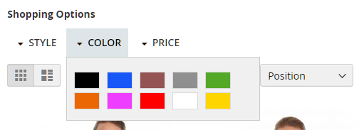 Horizontal Layered Navigation Positioning For Magento 2 Manadev