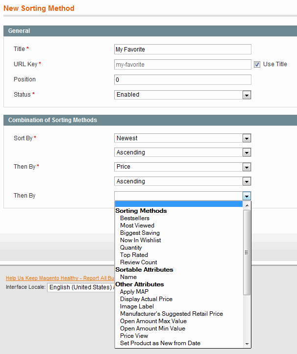 Advanced Sorting - Manadev