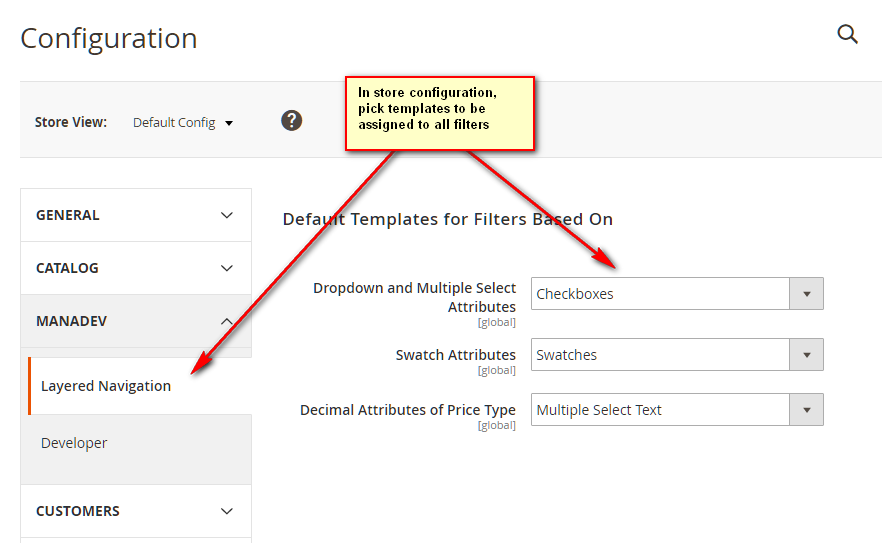 Multiple Select And Checkboxes Layered Navigation Extension For Magento 2 Manadev